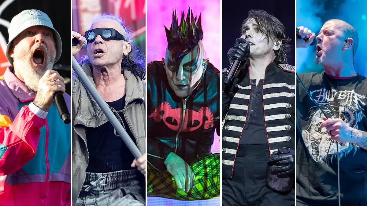 Iron Maiden, Tool, Pantera, My Chemical Romance und Limp Bizkit - Hit ...